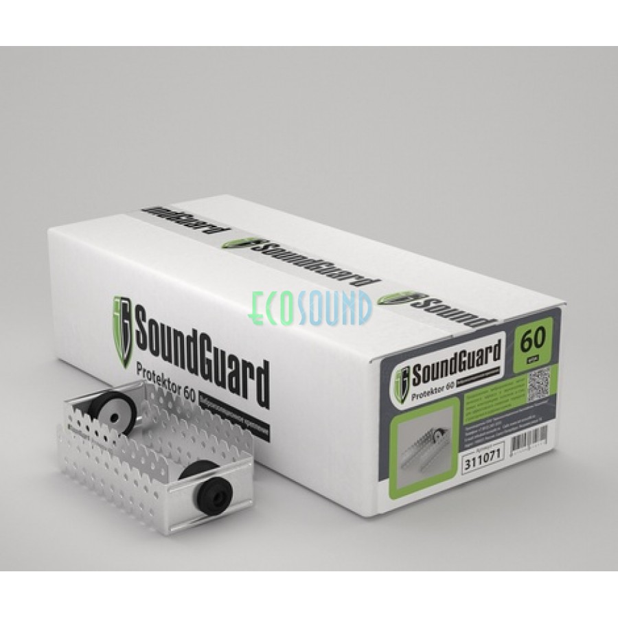 SoundGuard Protektor | Виброподвес для профиля | EcoSound