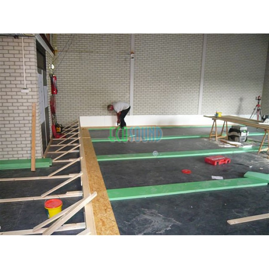 Sylomer SR 55 | зеленый | лист 1200 х 1500 х 25 мм | EcoSound